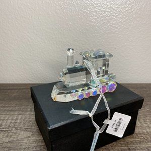 Bombay | Holiday | Bombay Crystal Glass Steam Locomotive Train Ornament ...